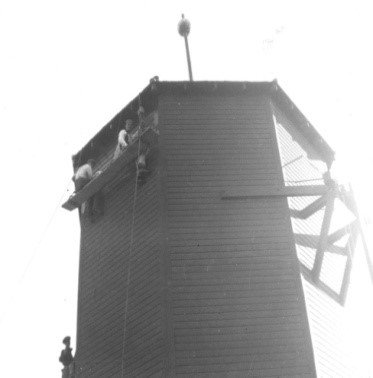 The Lac du Bonnet CPR Steam Train Water Tower